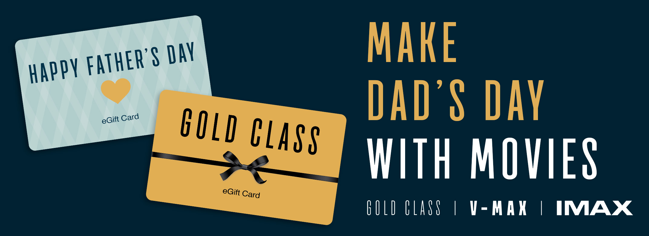 No.1 Dad Gold Class eGift Card
