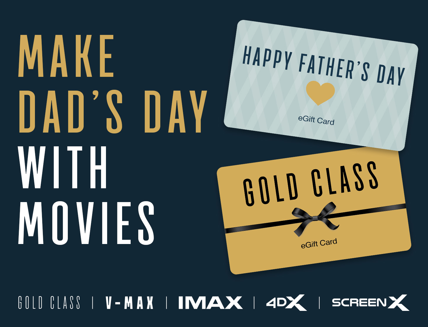 No.1 Dad Gold Class eGift Card