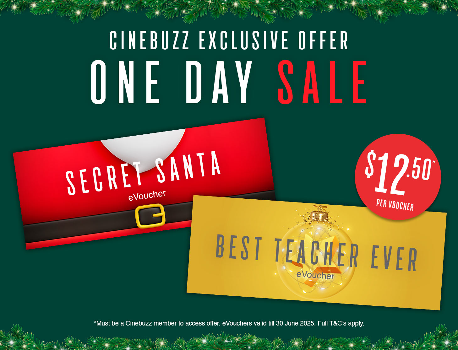 Merry Christmas Movie eVoucher