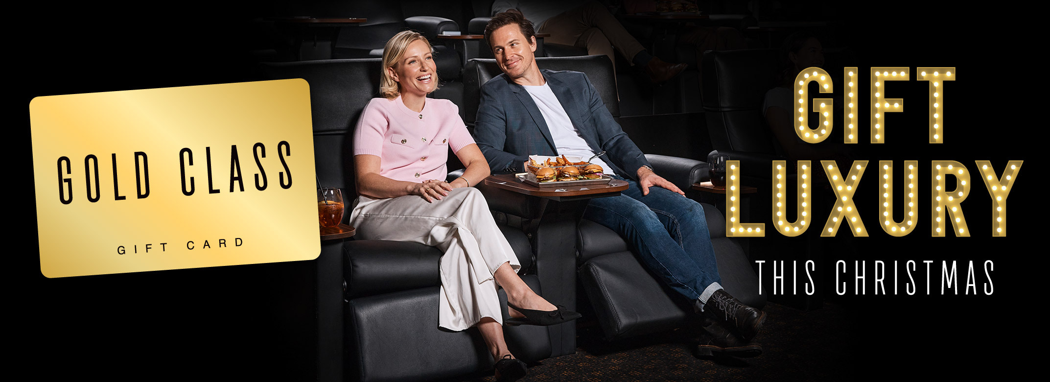 $100 Christmas Gold Class Gift Card