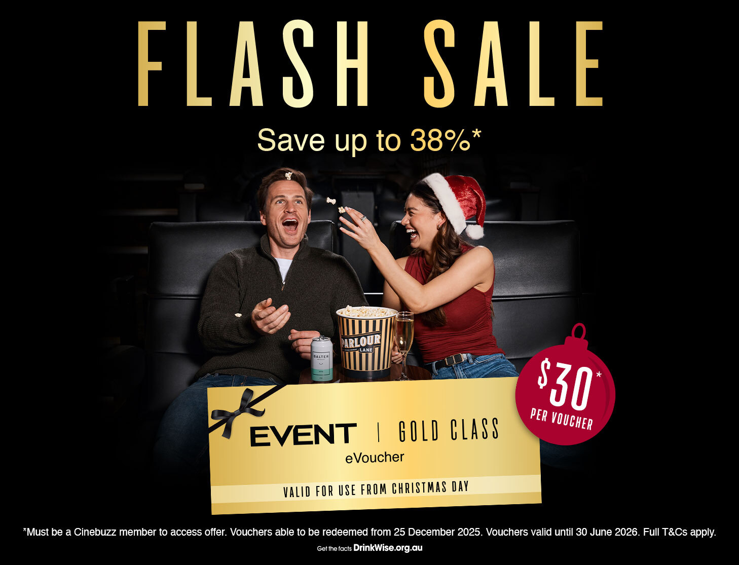 Cinebuzz Gold Class eVoucher