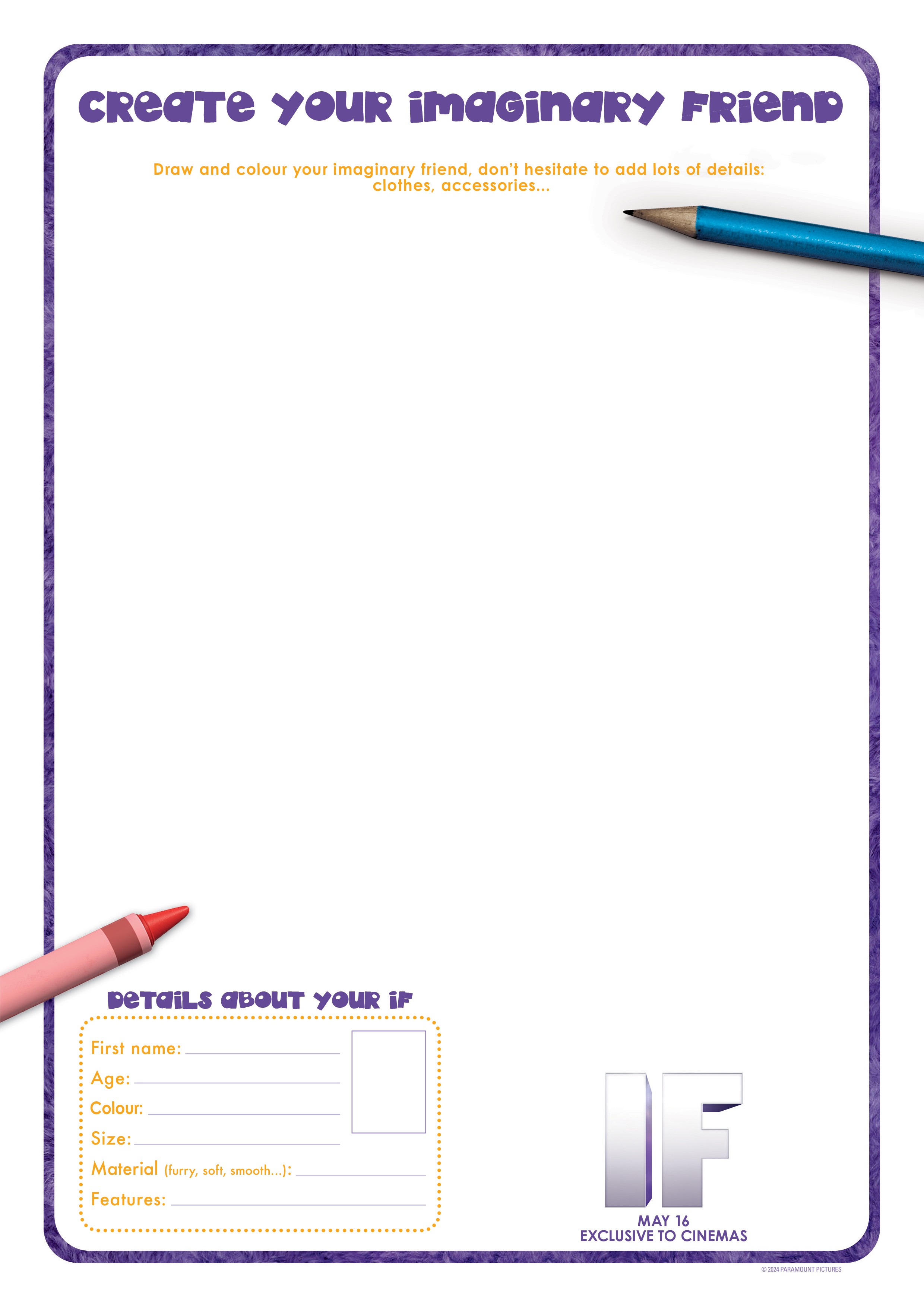 Colouring In Sheets - Event Cinemas