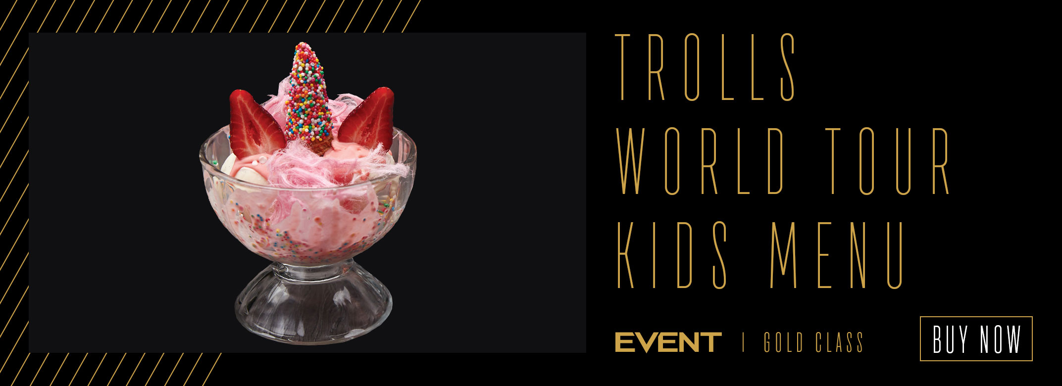 Kids Gold Class Menu - Event Cinemas