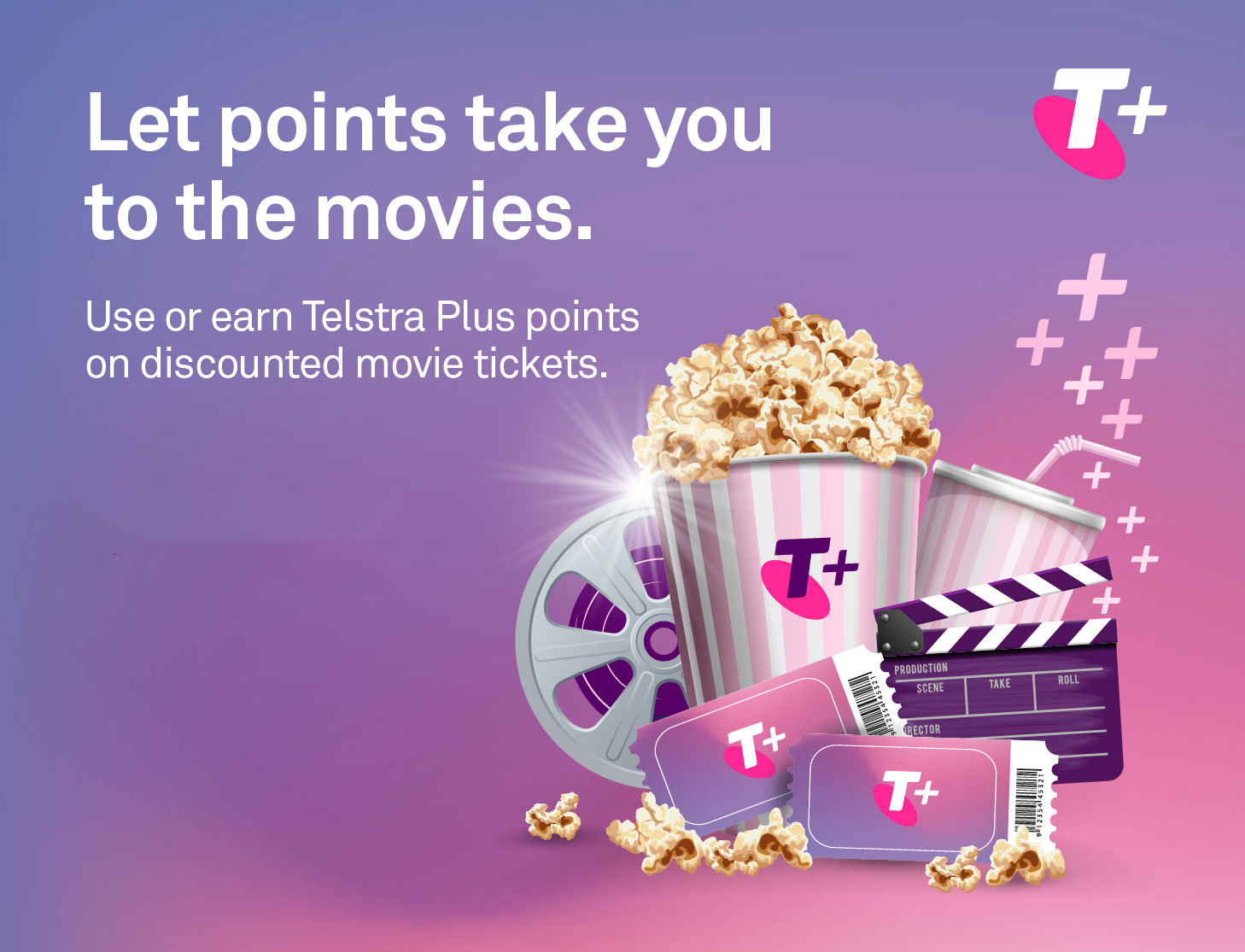 Let your Telstra Plus points take you to the movies - Event Cinemas