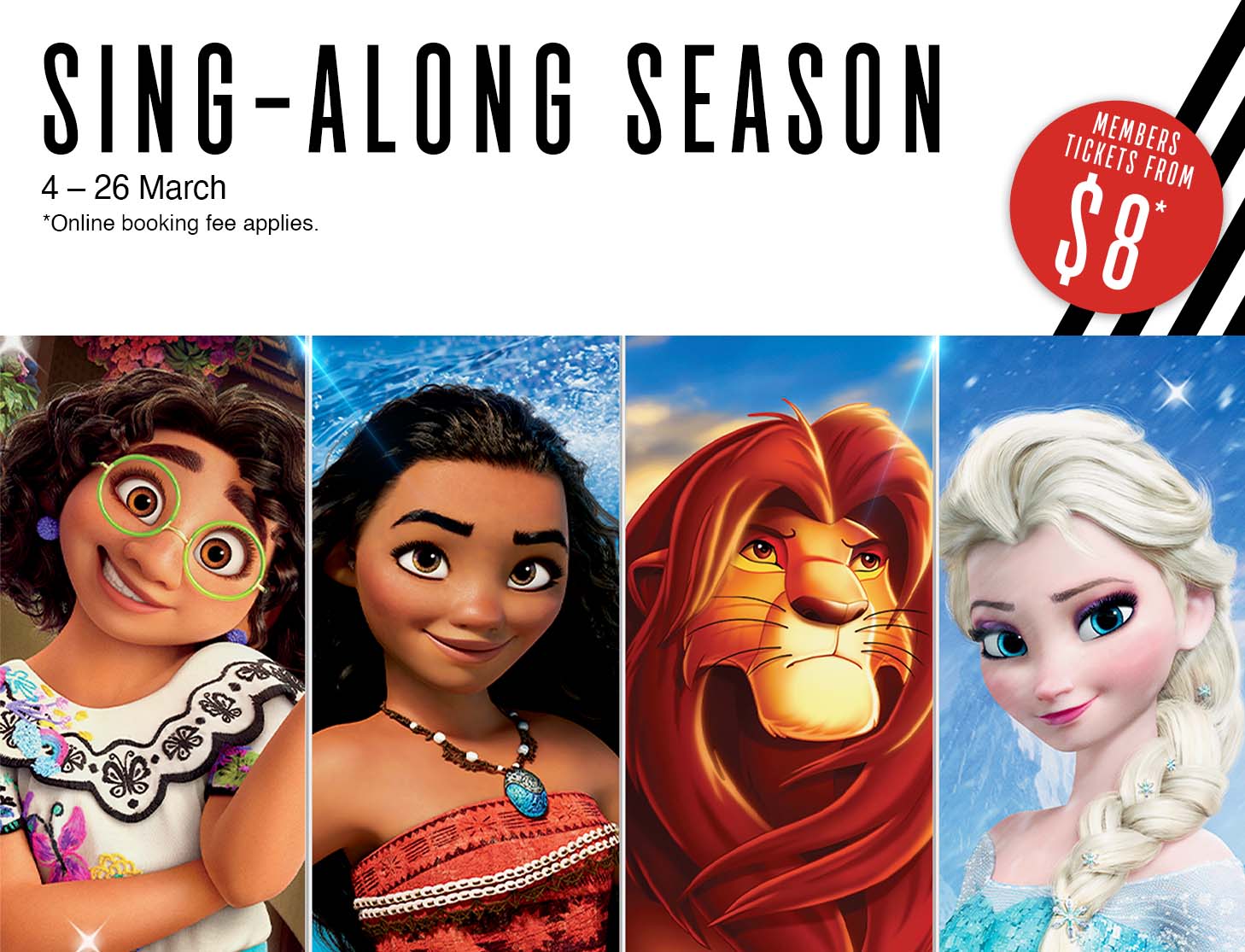Disney 100 Sing–along season - Event Cinemas
