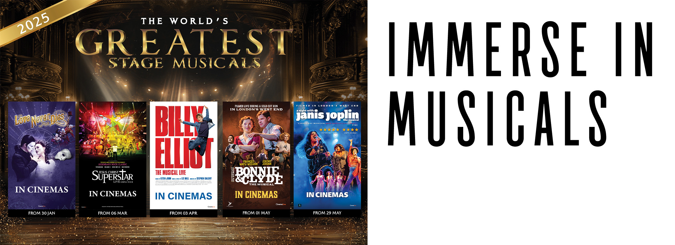 The World's Greatest Stage Musicals - Season 2 - Event Cinemas