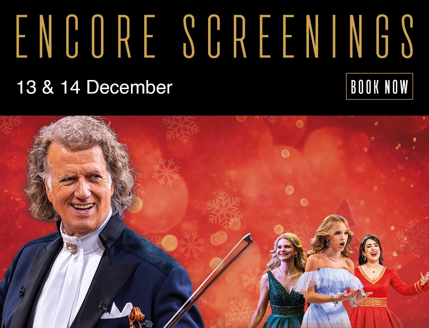 André Rieu’s 2025 Christmas Concert: Merry Christmas - Event Cinemas