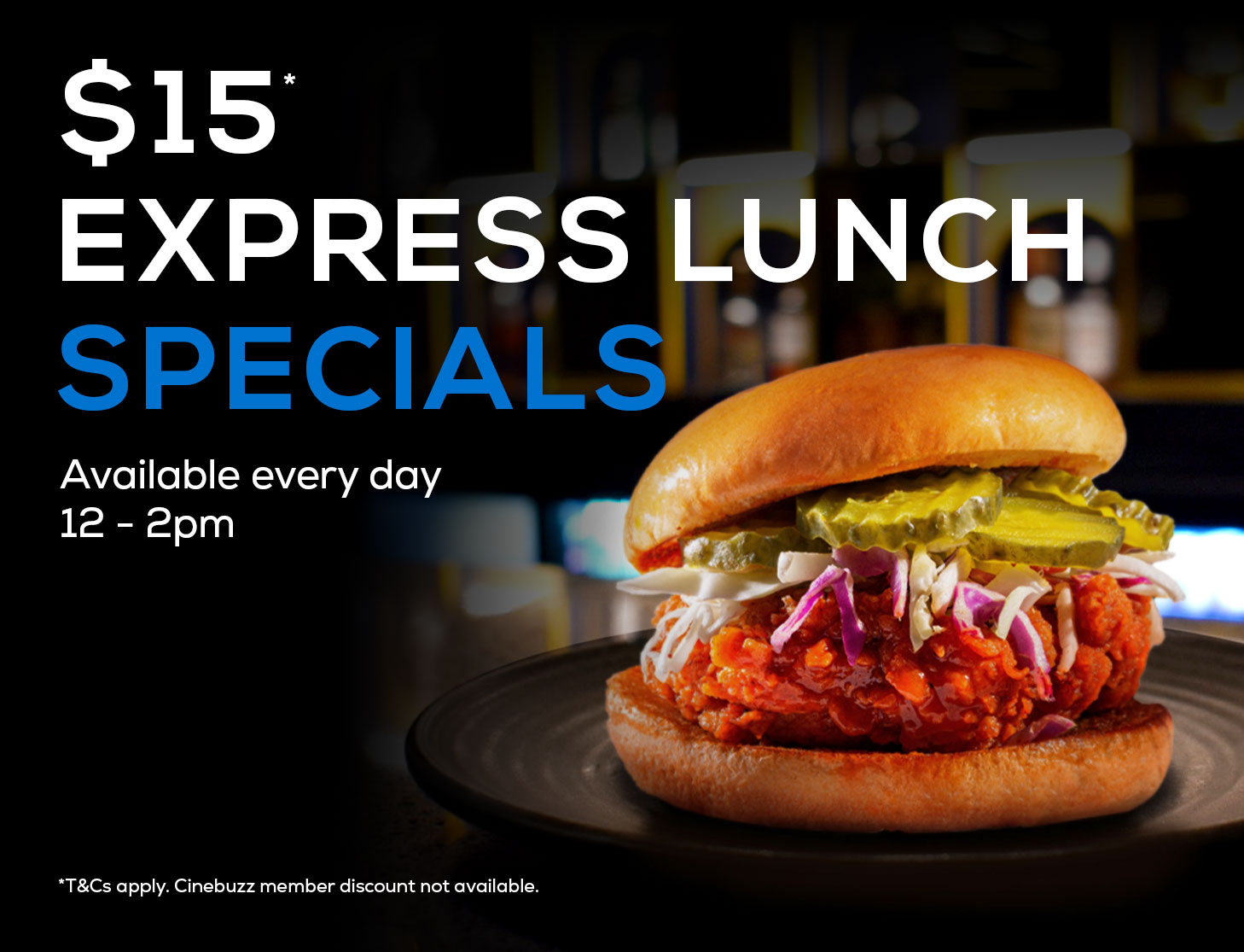 Express Lunch at IMAX Sydney - Event Cinemas